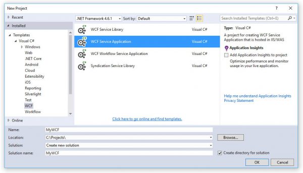 How to create a SOAP Web Service using ASP.NET WCF, Visual Studio and IIS 8+