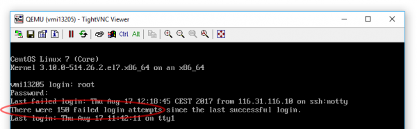 Protect CentOS from unwanted SSH failed login attempts with Fail2Ban