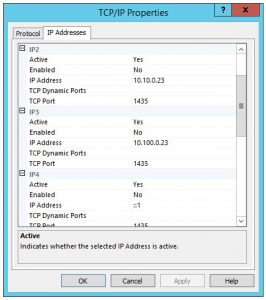 MS SQL Server - How to Change the Default TCP 1433 Port