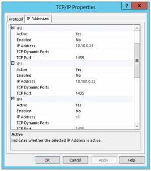 MS SQL Server - How to Change the Default TCP 1433 Port
