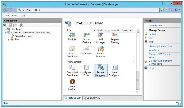 IIS Error - The requested page cannot be accessed - How to Fix
