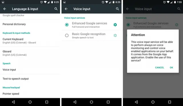 Android - Enable Speech-to-Text (Voice Input) Keyboard Feature