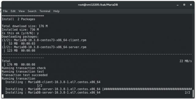 How to safely upgrade from MariaDB 10.x to 10.3 without losing data