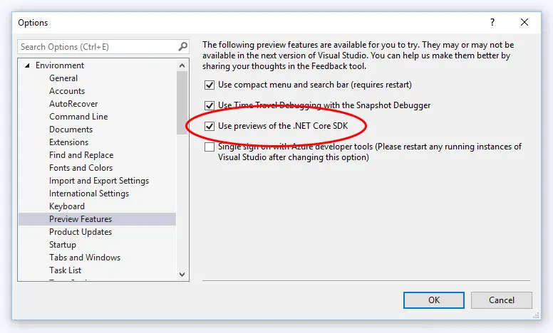 The Current Net Sdk Does Not Support Targeting Net Core 30 Fix 9437