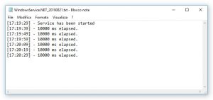 Create a Windows Service in C# using Visual Studio