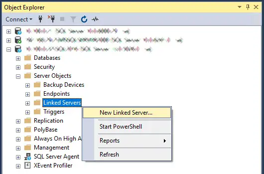 Come creare un Linked Server tra SQL Server e MySQL