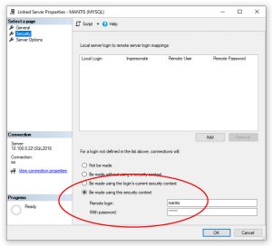 Come creare un Linked Server tra SQL Server e MySQL