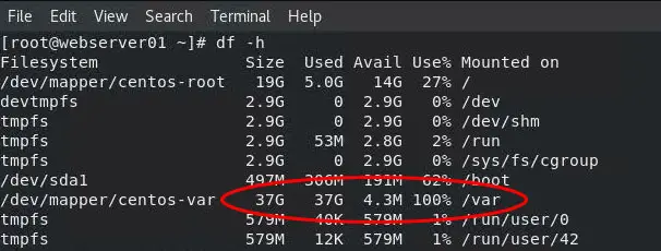 How to Clear Disk Space on CentOS 7+