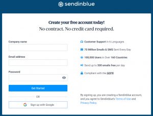 ASP.NET Core C# - Send email messages with SendInBlue