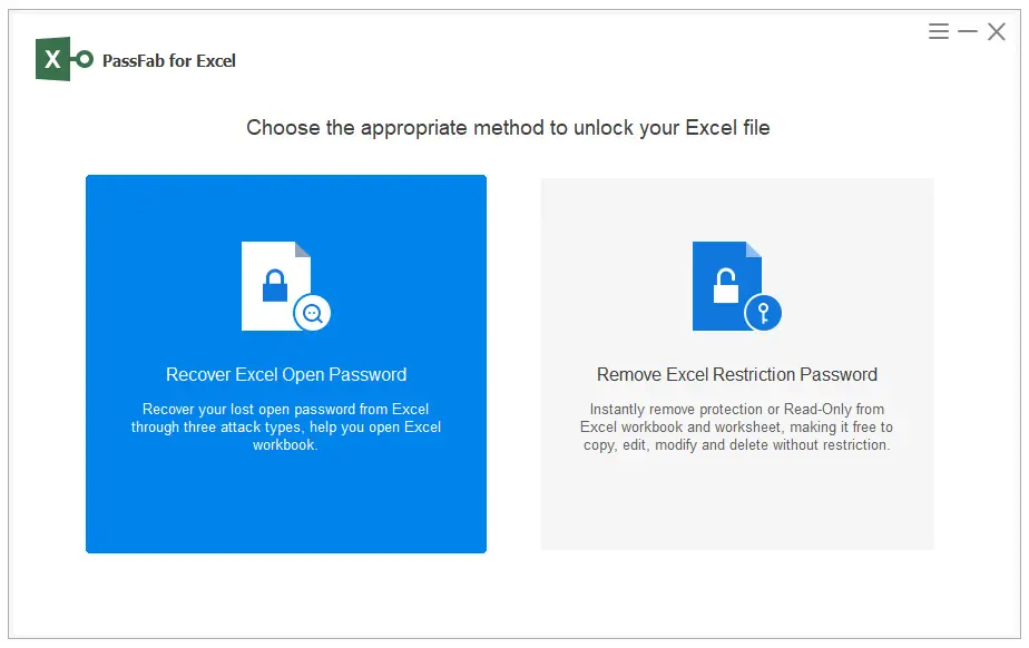 PassFab For Excel Remove Password Protection From MS Excel Files
