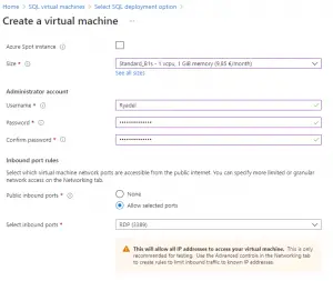 How to create an Azure SQL Virtual Machine