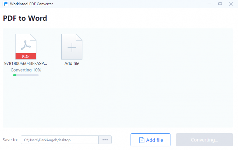 WorkinTool Free PDF Converter - Review and Test Drive