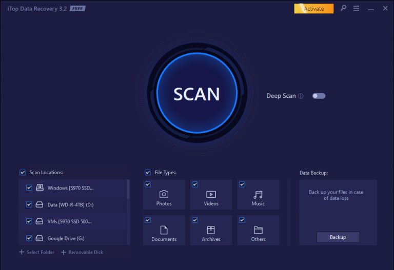 iTop Data Recovery - Review and Test Drive
