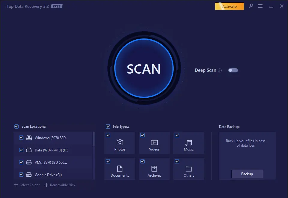 iTop Data Recovery - Review and Test Drive