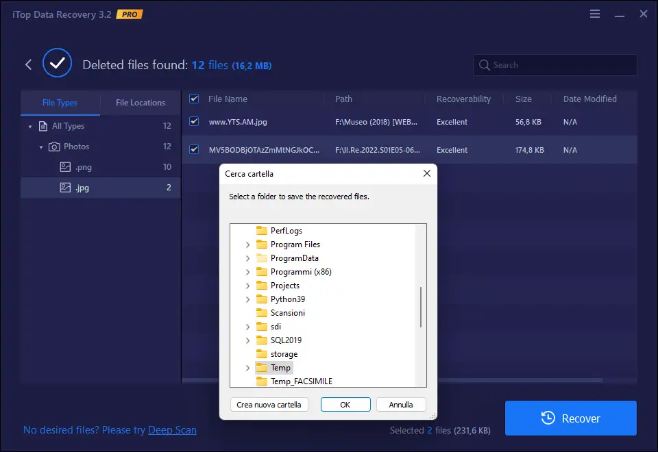 iTop Data Recovery - Review and Test Drive